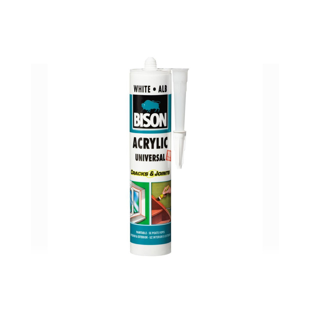 BISON akrilni silikon bijeli 300 ml | centrumshop.ba