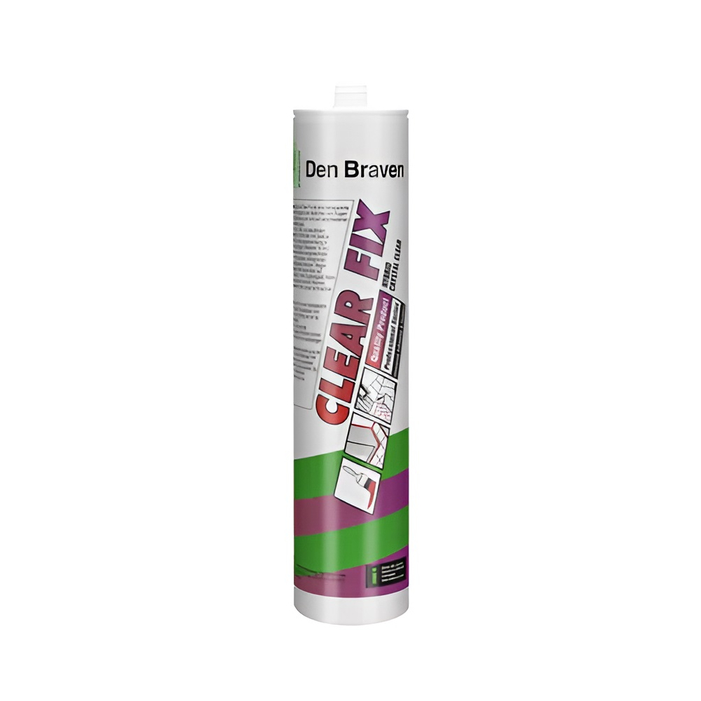 DEN BRAVEN silikon Clearfix Transparent 290ml | centrumshop.ba